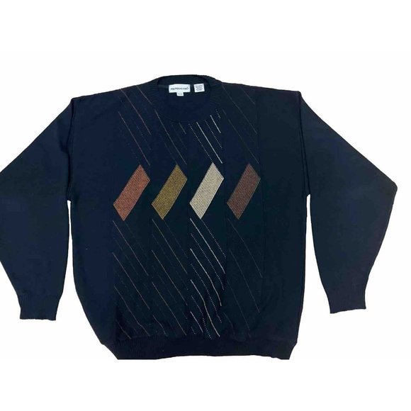 Pronto Uomo | Sweaters | Vintage 9s Prontouomo Sweater Xl Abstract ...